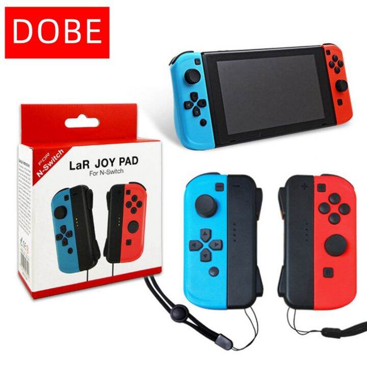 ต้นฉบับ DOBE TNS-1810 Nintendo สวิทช์ Joy-Con Joypad จับมือเชือกสวิทช์ OLED Joycon ซ้ายขวาขนาด ...