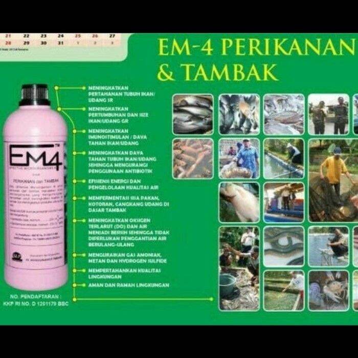 EM 4 1 LITER / Effective Microorganisms 4 BACTERIA BAIK | Lazada Indonesia