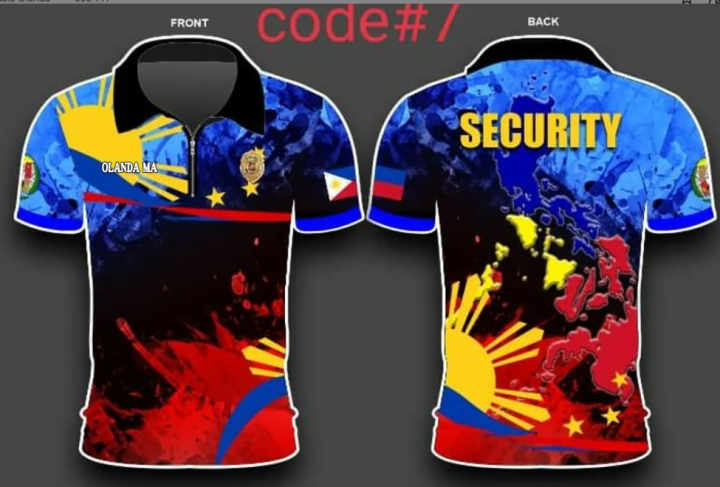 security high Quality Full Sublimation polo Shirt13-diy | Lazada PH