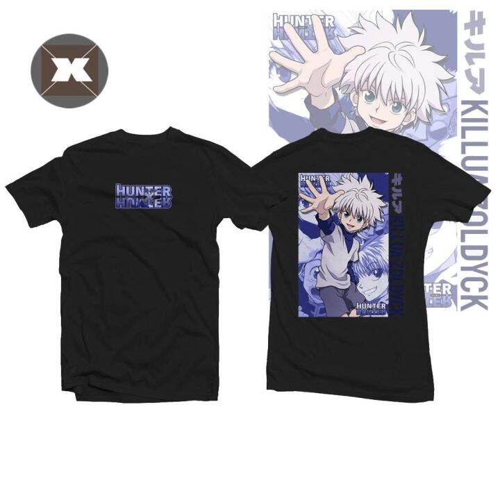 Hunter x Hunter Killua Zoldyck T-Shirt Short Sleeve Anime Cosplay Tops ...