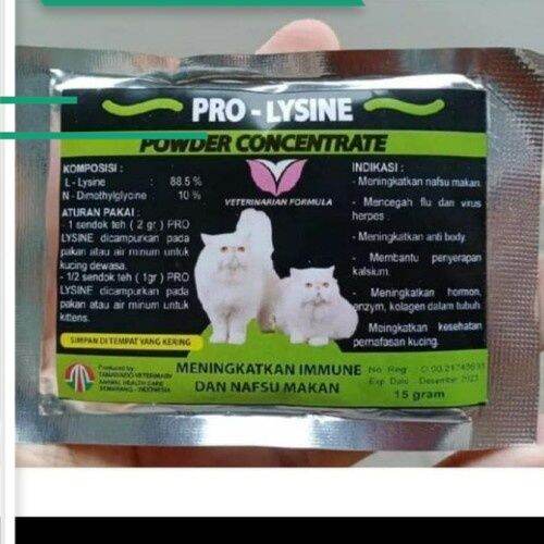 PRO-LYSINE PRO LYSINE PROLYSINE SACHET 15 GRAM TAMASINDO VITAMIN OBAT ...