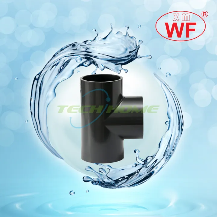 WF TEE UPVC ข้อต่อสามทาง # {ANSI Fitting} Size 3"-8" | Lazada.co.th