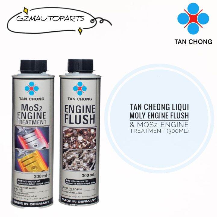 TAN CHONG LIQUI MOLY ENGINE FLUSH & MoS2 ENGINE TREATMENT (300ML) | Lazada