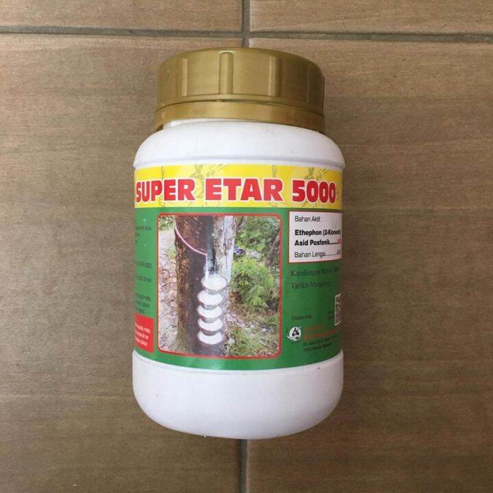 500ml SUPER ETAR 5000 5% (POKOK GETAH / RUBBER TREE) - PENGGALAK SUSU ...