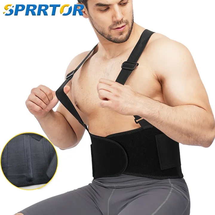 Industrial Work Back ce Removable Suspender Straps for Heavy Lifting ...