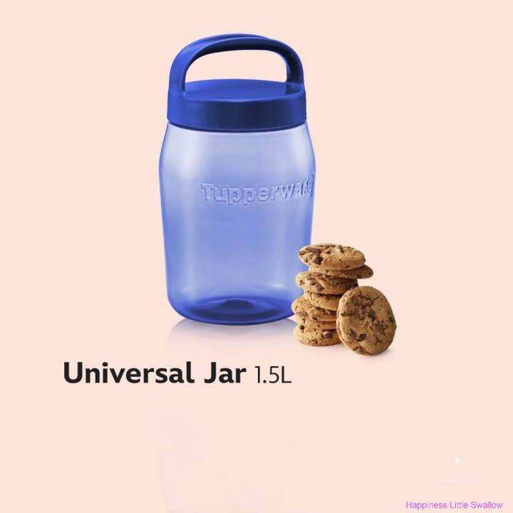 Tupperware Universal Jar 1.5Liter - Blue | Lazada