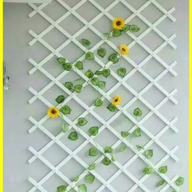 Pagar Rambat Plastik 50x150cm /Teralis Plastik/Pagar Tanaman Rambat ...