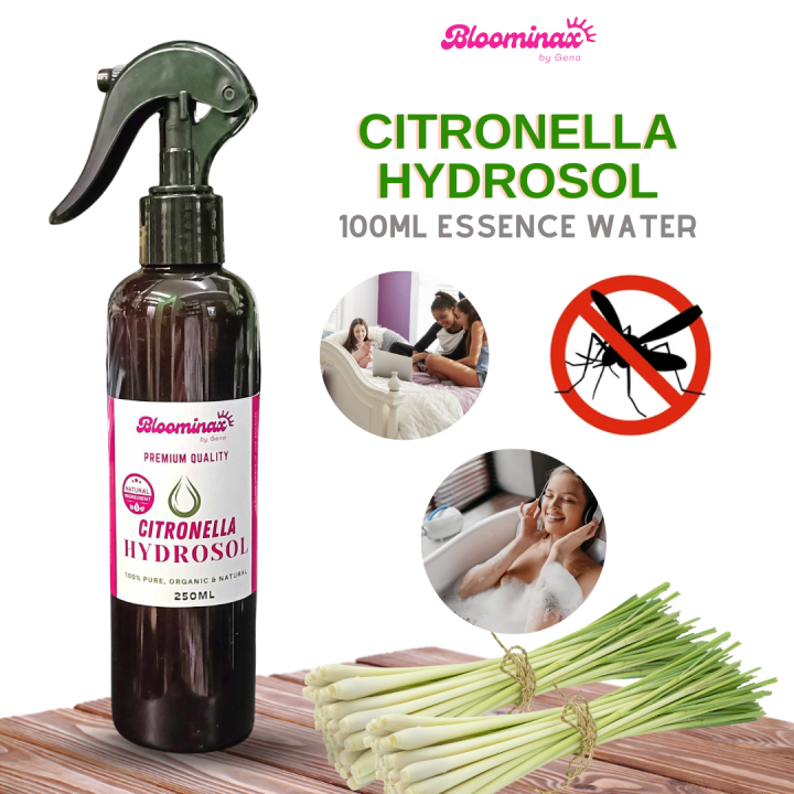 BLOOMINAX - Citronella Hydrosol (Essence Water) 1250ml- NATURAL ORGANIC ...