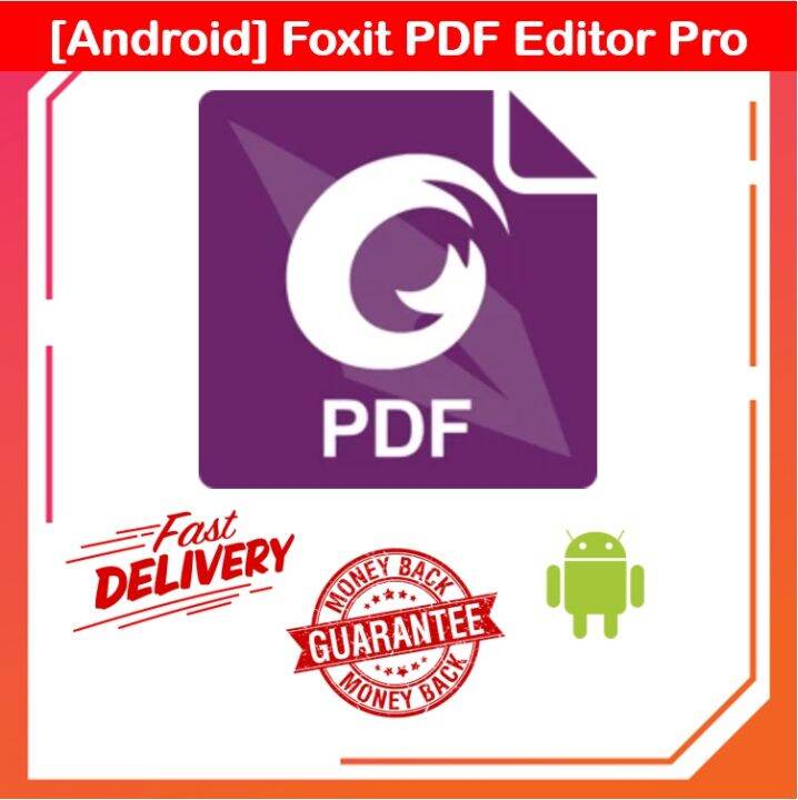 Foxit PDF Editor Pro [Android] | Lifetime Premium [ Sent email only ...