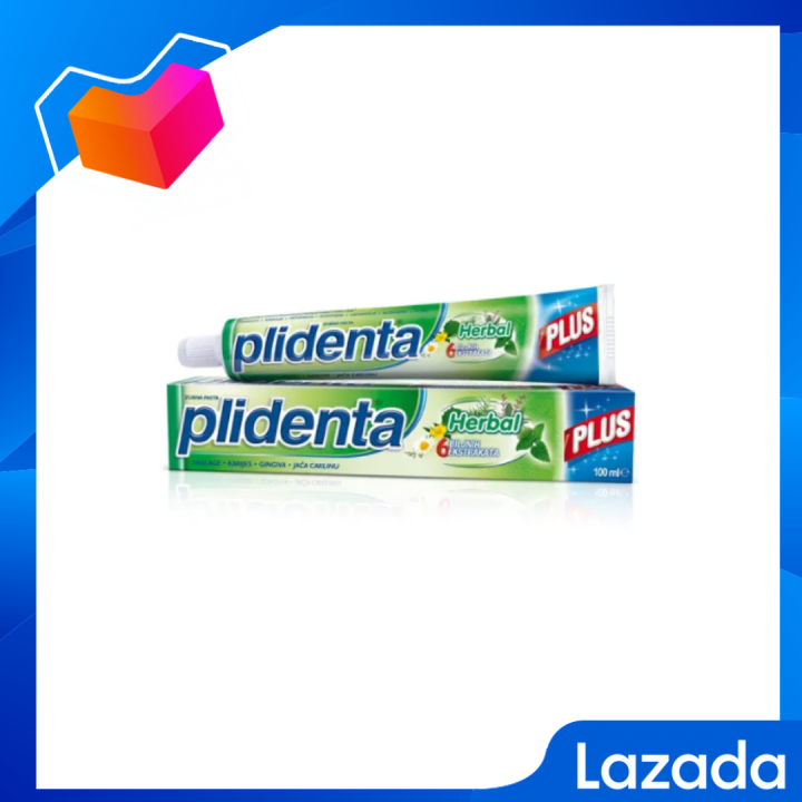 🔥โปรโมชั่น🔥 จัดส่งฟรี PLIDENTA HERBAL TOOTHPASTE 100ml มีเก็บปลายทาง ...