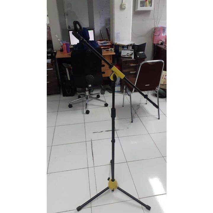 stand / tiang mic kaki 3 segitiga besi merk AUDIENCE | Lazada Indonesia