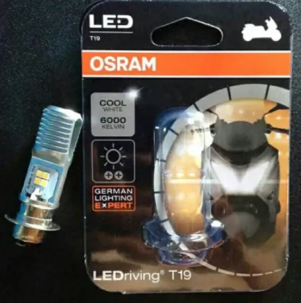 SE OSRAM T19 HEADLIGHT LED BULB MOTORCYCLE-White K-202 | Lazada PH