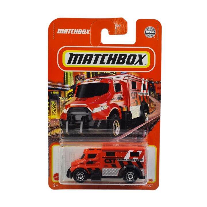Matchbox MBX Armored Truck Merah - 930F | Lazada Indonesia
