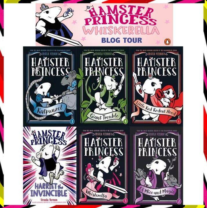 Hamster Princess 1-6 Books Harriet the Invincible Of Mice and Magic ...
