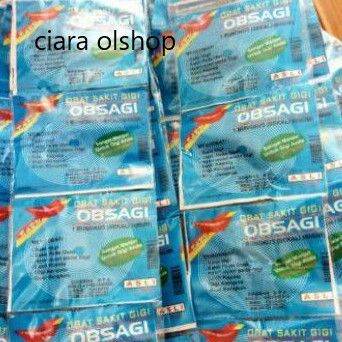 OBSAGI (OBAT SAKIT GIGI) | Lazada Indonesia