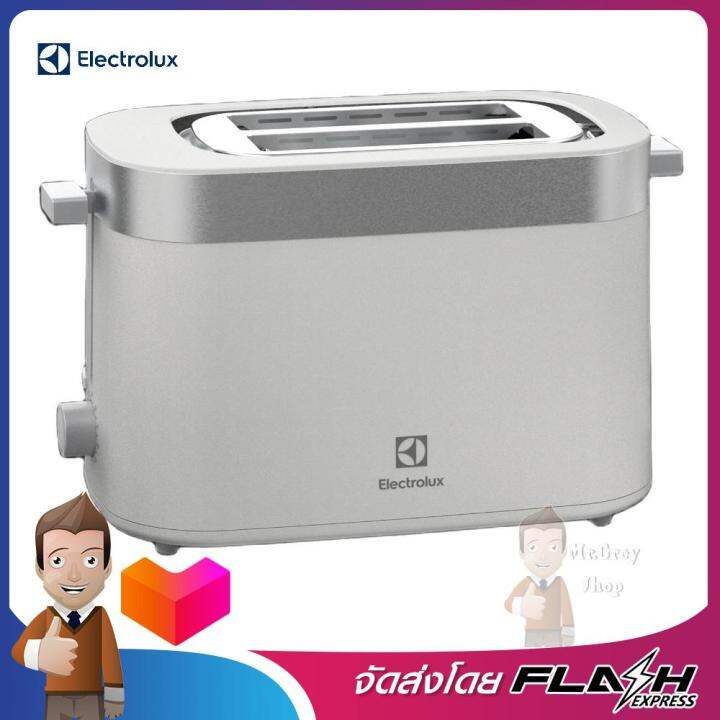 ELECTROLUX เครื่องปิ้งขนมปัง 2 ช่อง กำลังไฟฟ้า 870W สีขาว รุ่น E2TS1 ...