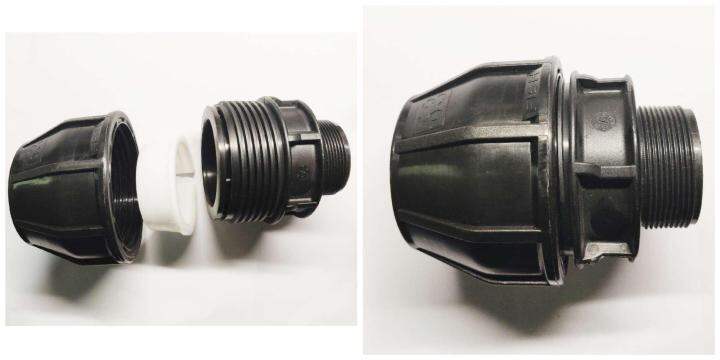 PE FITTINGS MALE THREADED ADAPTER 40MM X 40MM (1-1/4 ) PEM40 | Lazada PH