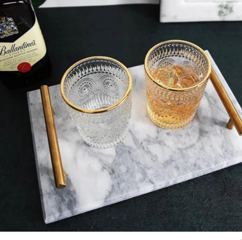 2 in 1 Modern Style Drinking Glass Old Fashion Wine Glass Crystal Clear ...