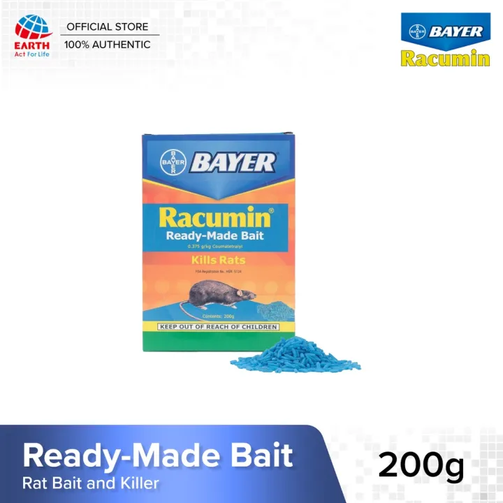 Bayer Racumin Ready-Made Bait Rat Killer (200g) | Lazada PH