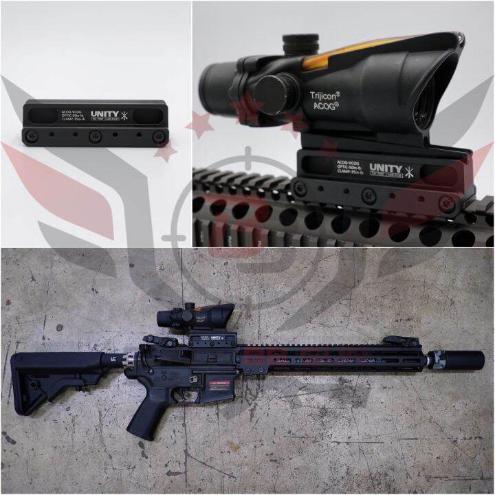 ขาติดดอท Acog Unity (Unity FAST™ COG Series Mount) ขนาด : ยาว 93mm. สูง ...