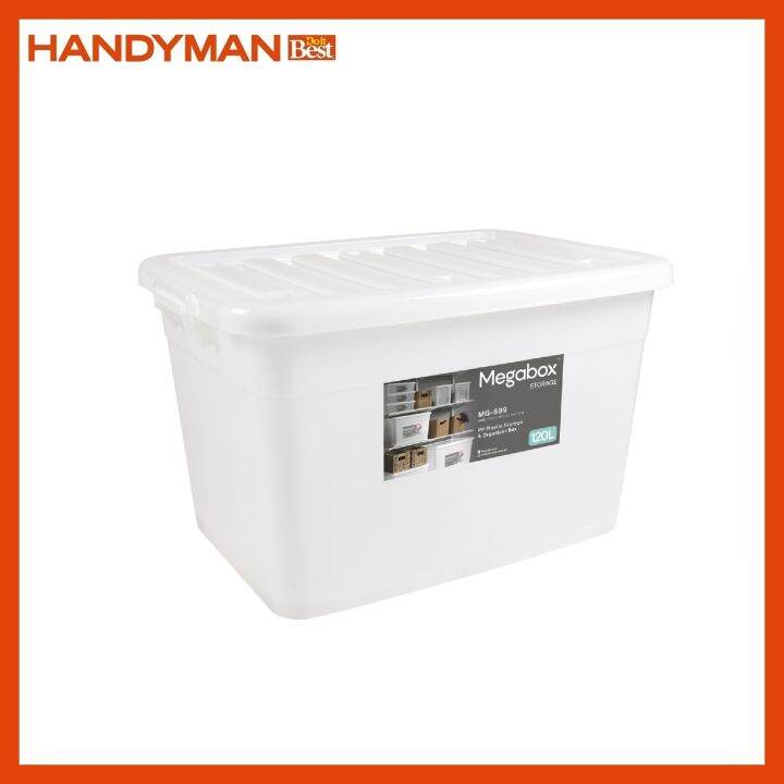 Megabox Storage Box 120L, (MG699) Clear | Lazada PH