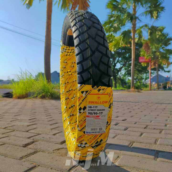 Ban Motor Trail 90/90 Ring 17 SWALLOW STREET ENDURO Tubeless Free ...