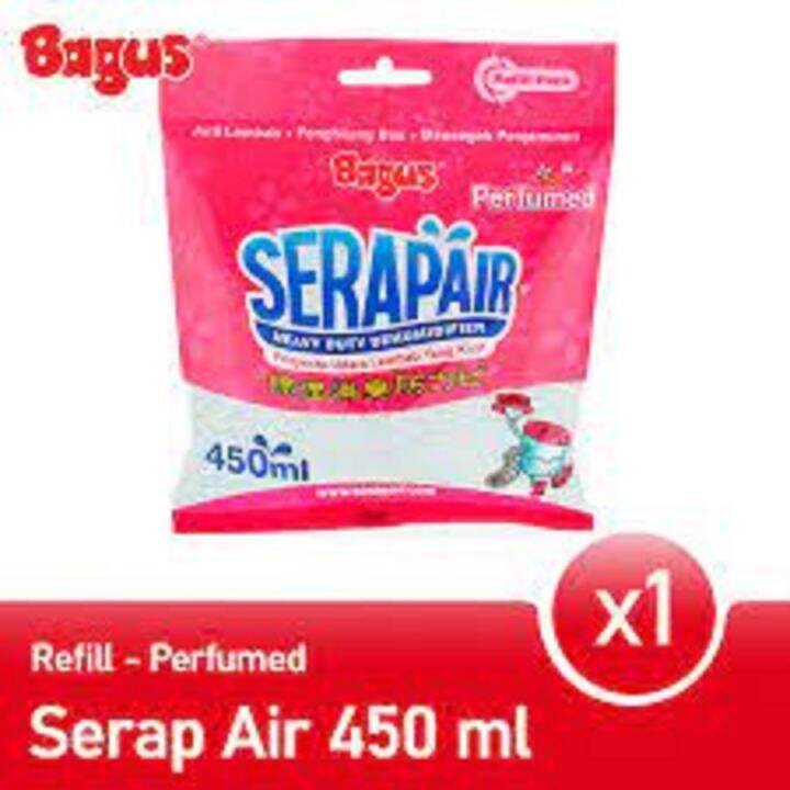 Bagus Serapair serap air 450 ml Non Perfume Putih W-20407 | Lazada Indonesia