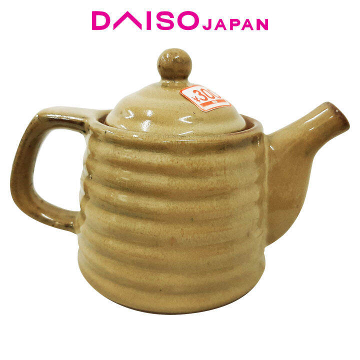 Daiso Brown Ceramic Teapot 480ml | Lazada PH