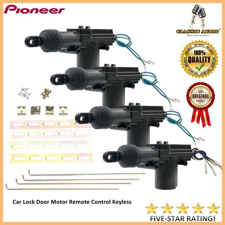 Pioneer Car Lock Door Motor Remote Control Keyless Entry System Locking ...