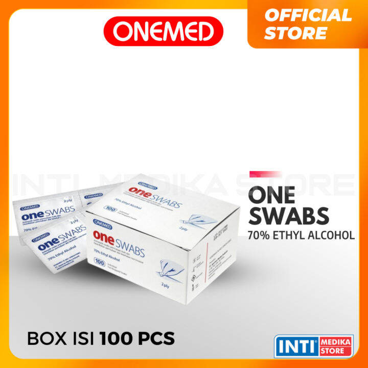 ONEMED - Tisu Alkohol ONESWAB | Alcohol Tissue Antiseptik One Swab ...