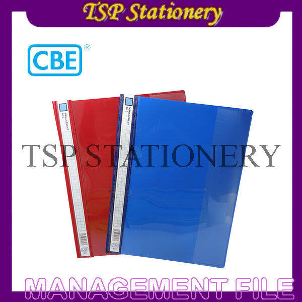 ORIGINAL CBE A4 SZIE MANAGEMENT FILE 807A / PVC FOLDER / PVC POCKET ...