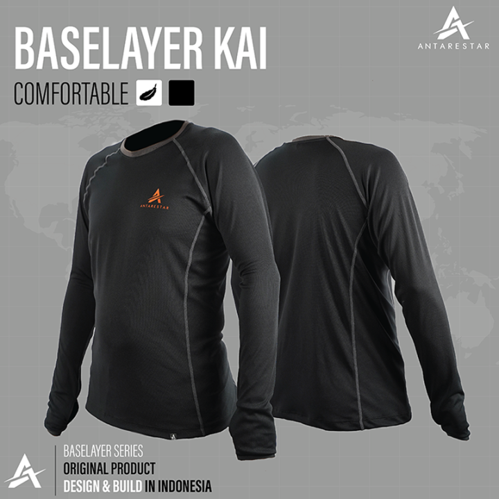 ANTARESTAR Official - Baselayer Baju Manset Pria Wanita Manset Baselayer Kai Series Olahraga ...