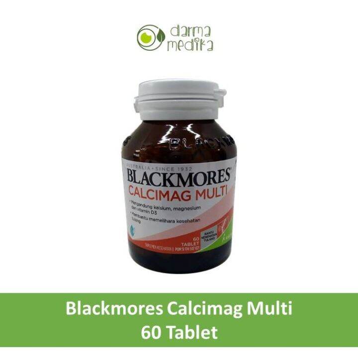 Blackmores Calcimag Multi (Kalsium Obat Tulang) 60 tablet | Lazada ...