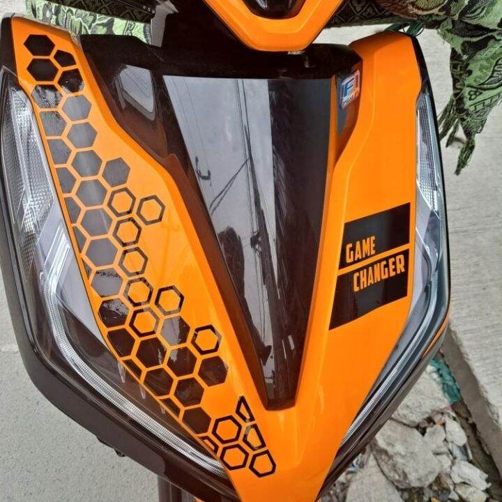 Honda Click 125/150 Honeycomb front decals cutout | Lazada PH