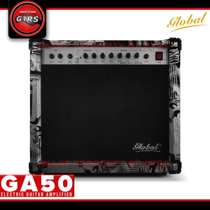 Global GA-50 Electric Guitar Amplifier | Lazada PH