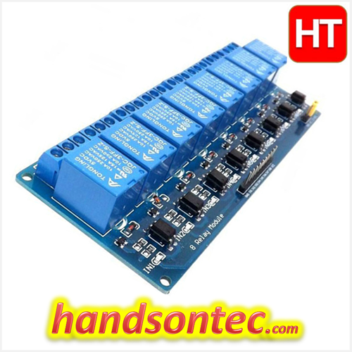 8 Channel 5V Optical Isolated Relay Module | Lazada