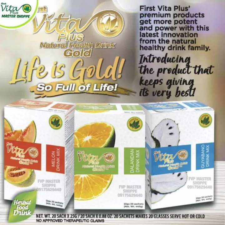 ORIGINAL FIRST VITA PLUS GOLD | Lazada PH