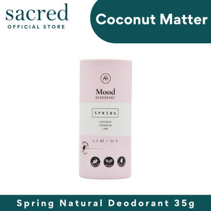 Coconut Matter Mood Spring Natural Deodorant 35g | Lazada PH