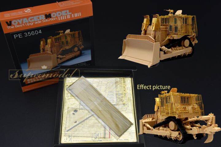 Voyager PE35604 1/35 Modern IDF D9R Armored Bulldozer W/Slat Armour ...