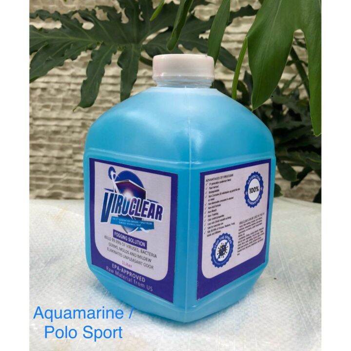 VIRU CLEAR Fogging Solution Disinfectant kills 99.99%virus in just ...