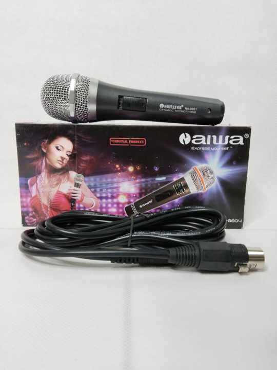 MIC AIWA tipe 8808/8804/1300 - MICROPHONE AIWA SERI NA 88 | Lazada ...