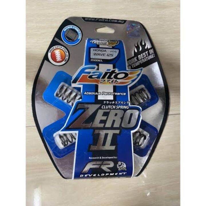 FAITO CLUTCH SPRING ZERO II for Sniper 150 / Raider 150 Carb / Wave 100 ...
