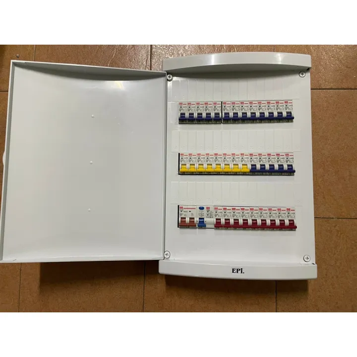 SINGLE PHASE 39+6 WAY FULL SET ELECTRIC BOXES MCB DB BOX CONSUMER BOX 3 ...