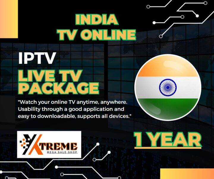 IPTV INDIA TV Online Package 1 Year. รับชมทีวี อินเดีย ได้ง่ายๆผ่าน ...
