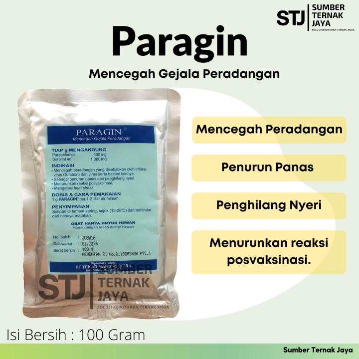 PARAGIN kemasan 100 gram - Obat Anti Peradangan Mencegah Peradangan ...