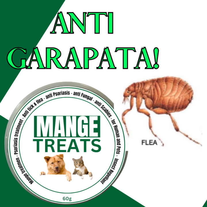 MANGE TREATS ANTI GARAPATA safe for all pets OINTMENT , anti garapata ...