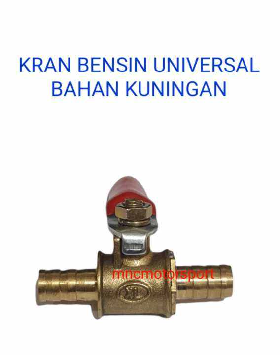 KRAN KERAN BENSIN KUNINGAN MOTOR UNIVERSAL | Lazada Indonesia
