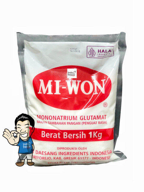 Miwon Mononatrium Glutamat MSG- Penyedap Rasa 1 Kg | Lazada Indonesia