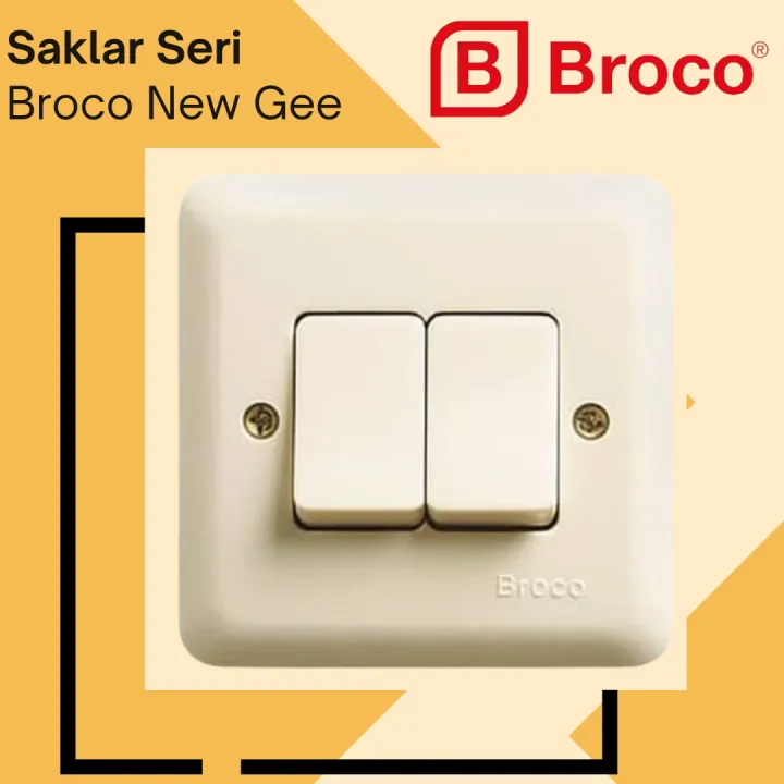 BROCO SAKLAR SERI NEW GEE CREAM 6622U / BROCO SAKLAR DOUBLE TANAM IB ...