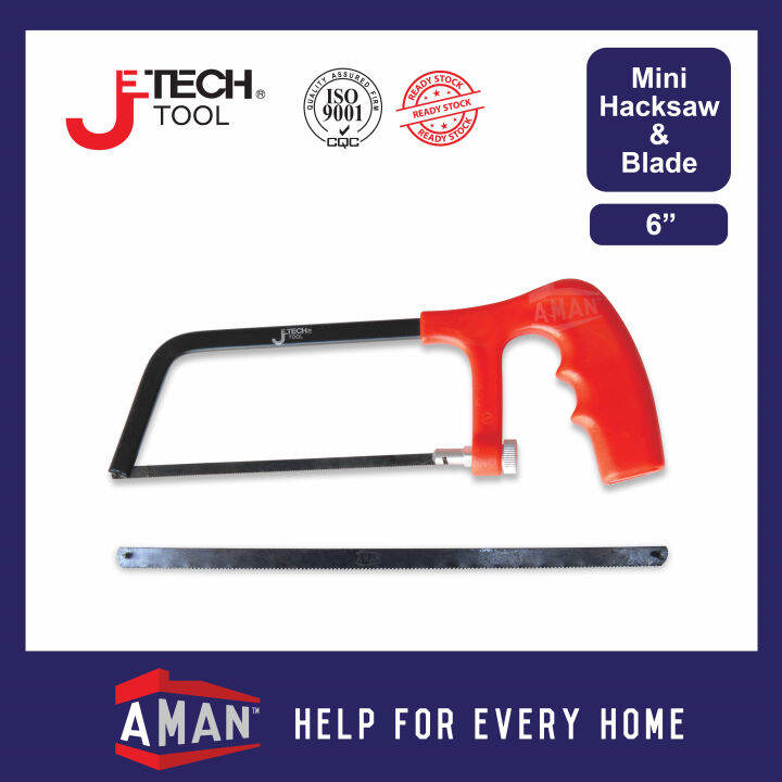 JETECH 6 inch Mini Hacksaw With Blade Hack Saw Hand Saw Pruning Saw ...